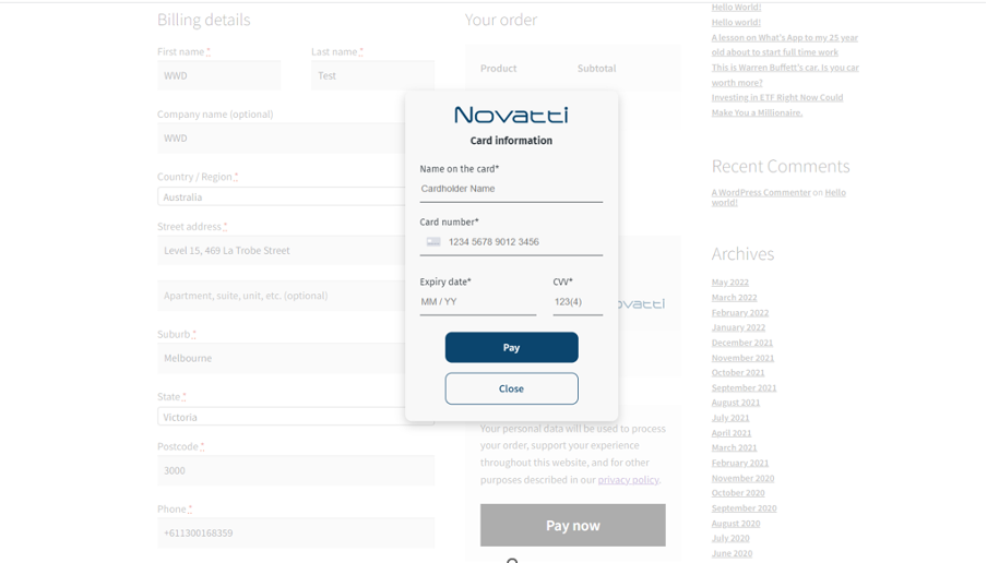 Novatti Payments Guides